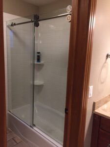 shower doors - Carlson Glass and Mirror